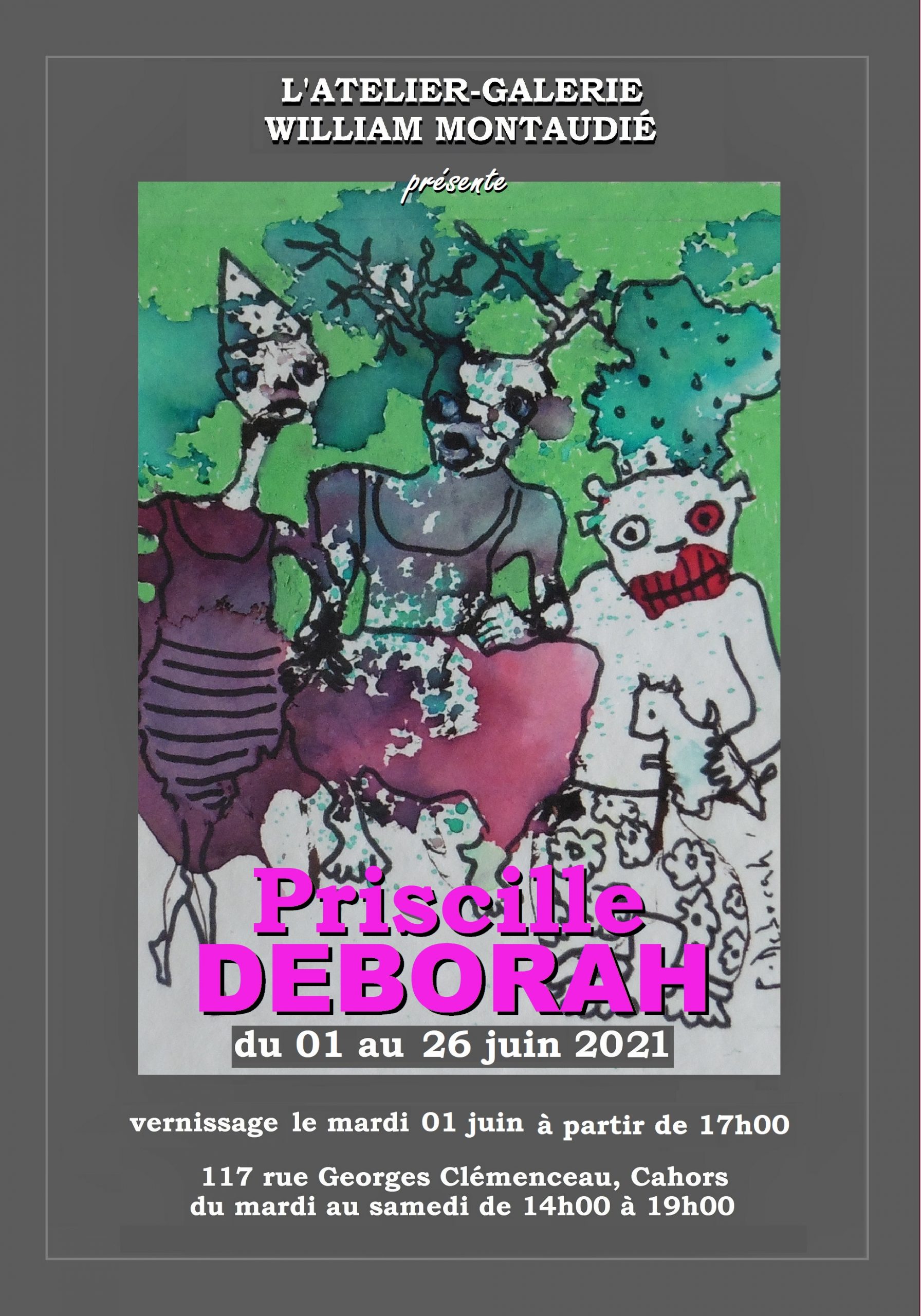 Exposition de Priscille Deborah à Cahors – Blog des Bourians