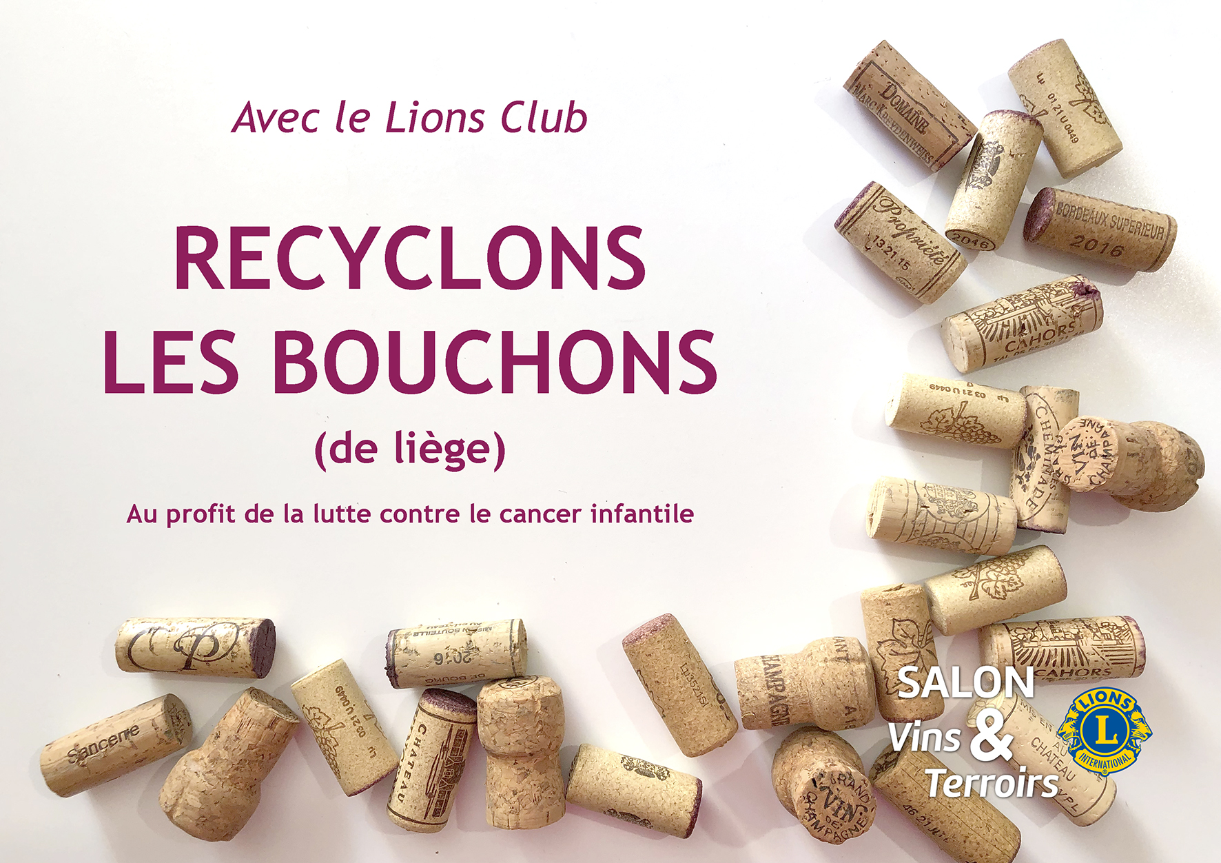 Opération de recyclage des bouchons de liège – Blog des Bourians