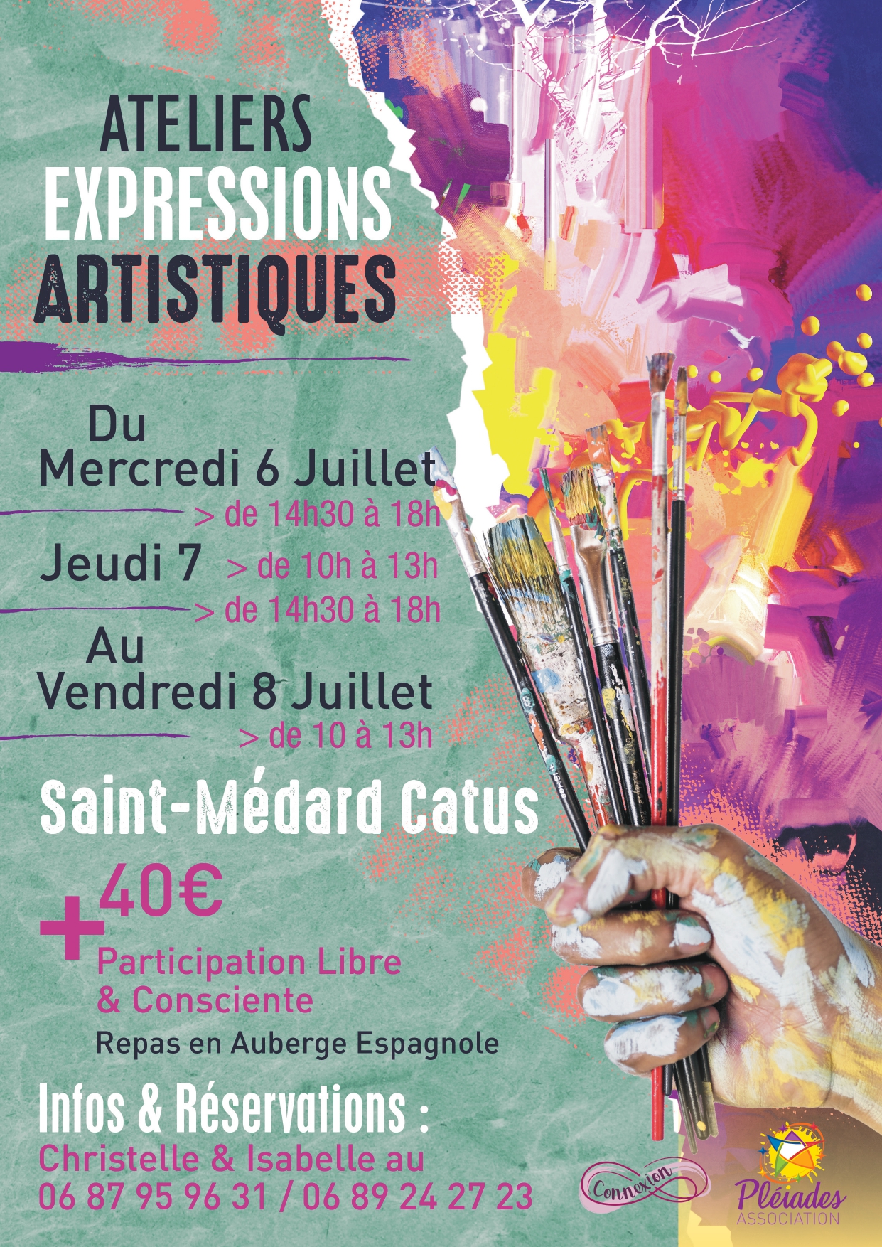Stage d’Expression Artistique sur St Medard Catus ! – Blog des Bourians